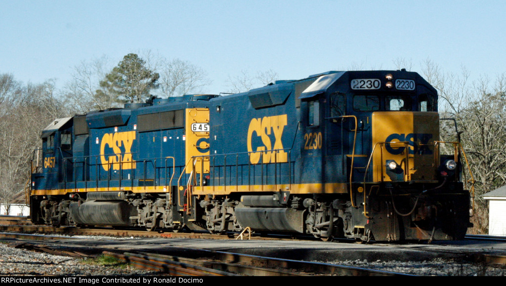 CSX 2230 CSX 6457